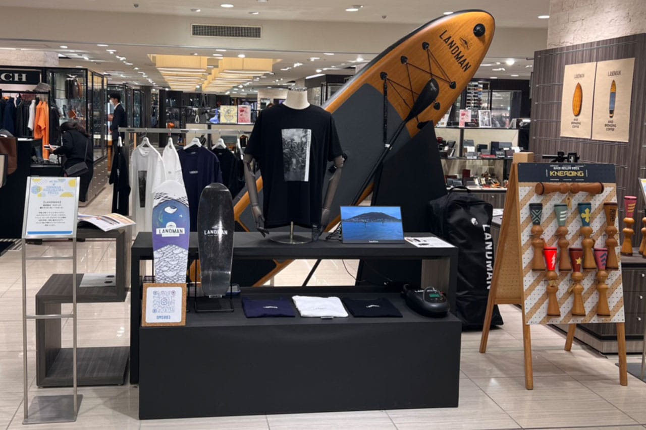 横浜高島屋：6FメンズフロアにてPOPUPストアを出展中 | LANDMAN